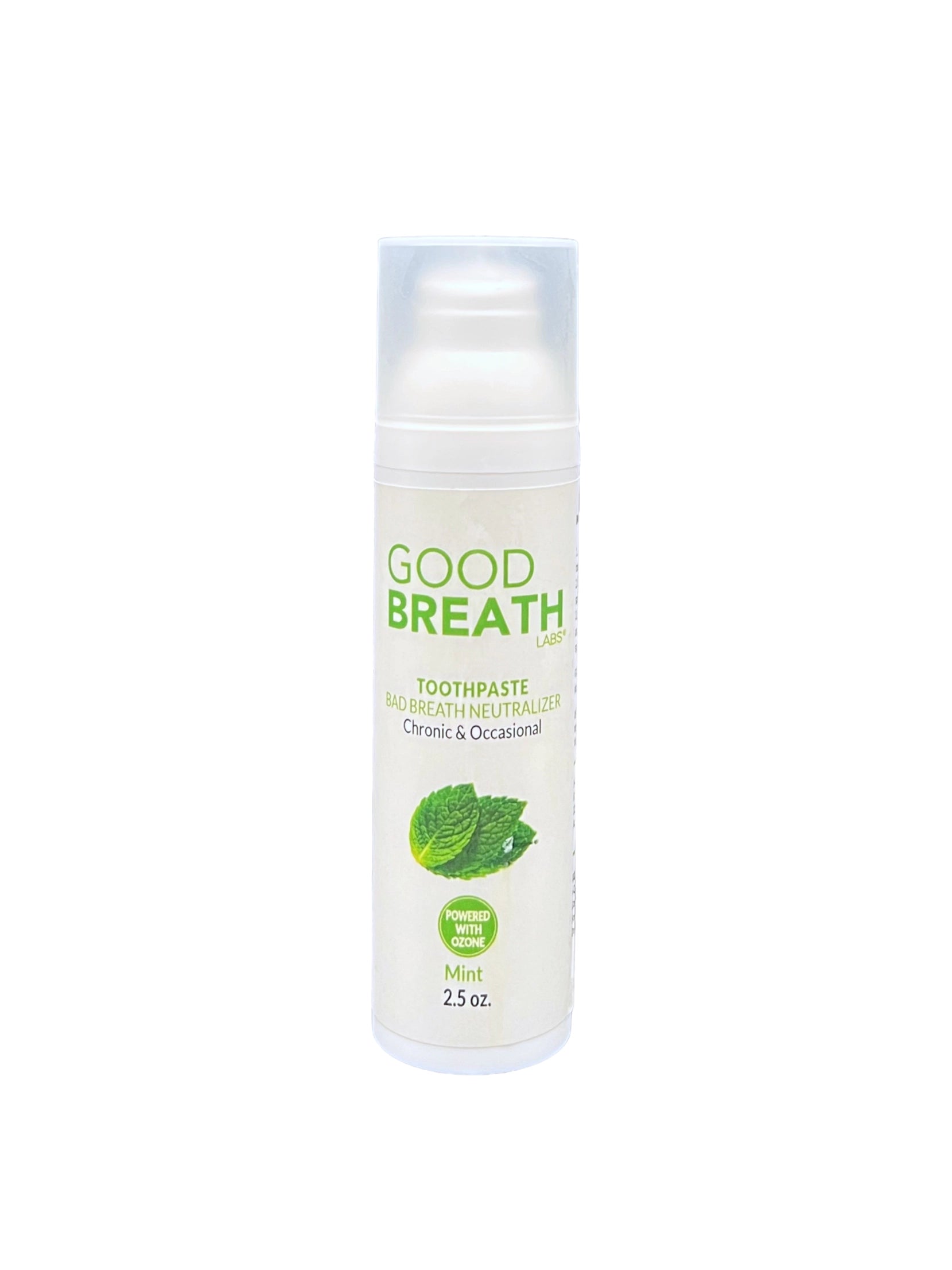 Good Breath Labs - Toothpaste Mint 75ml 1-Pack – GOODBREATH LABS